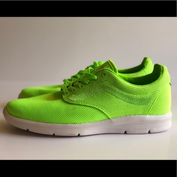 Vans | Shoes | Vans Iso 5 Mesh Green Gecko Skate Athletic | Poshmark